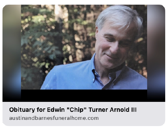 Memorial Page for Dr. Edwin T. (Chip) Arnold III is now online ...