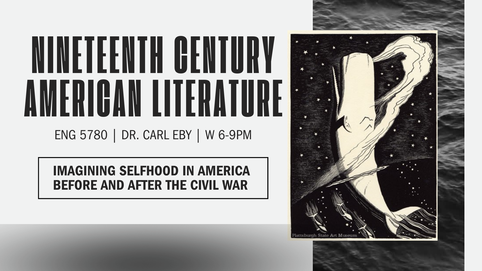 ENG 5780: Nineteenth-Century American Literature - Imagining Selfhood ...