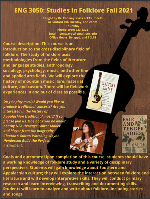 ENG 3050: Studies in Folklore | Department of English