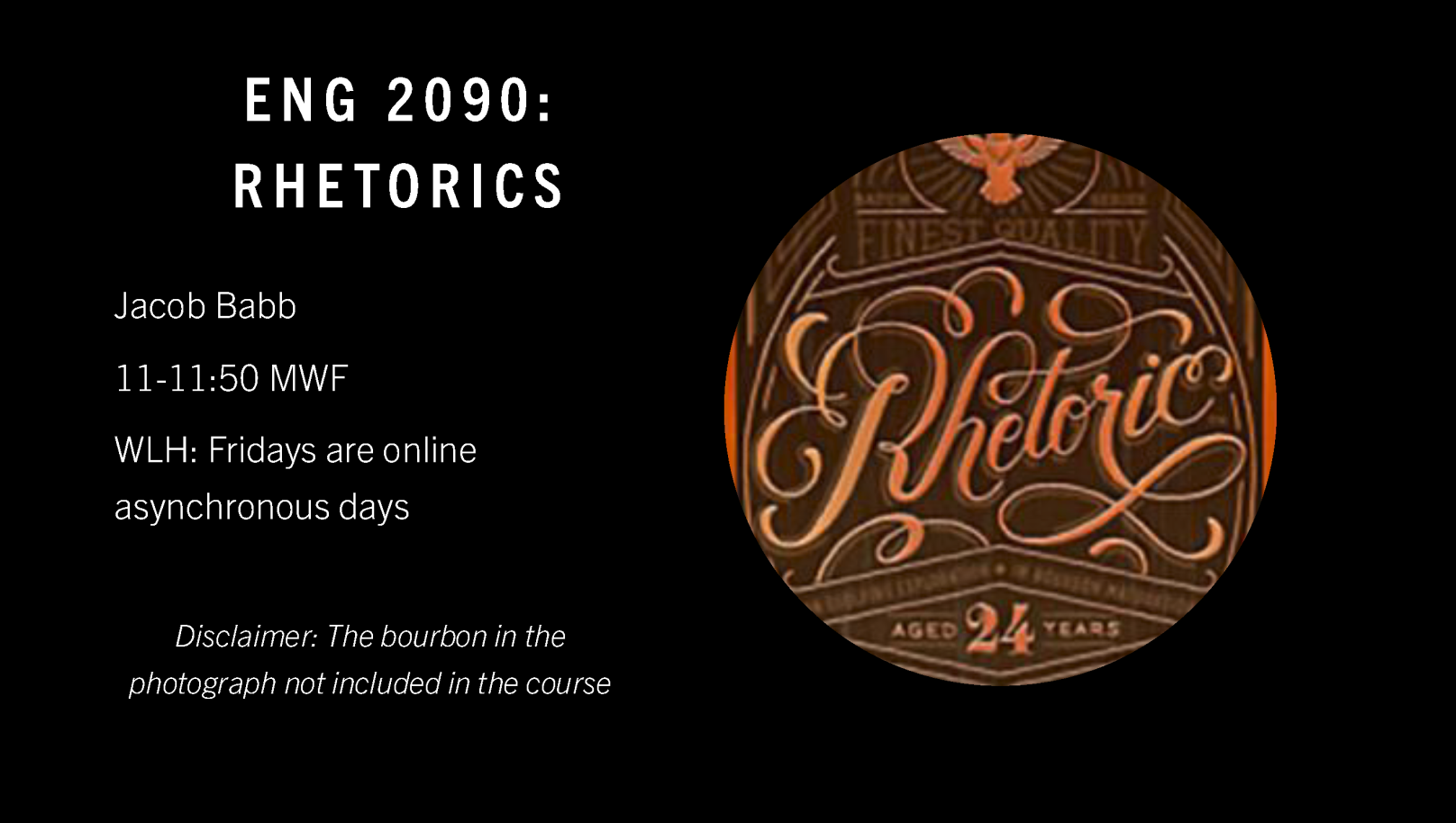 ENG 2090: Rhetorics with Dr. Jacob Babb | Department of English